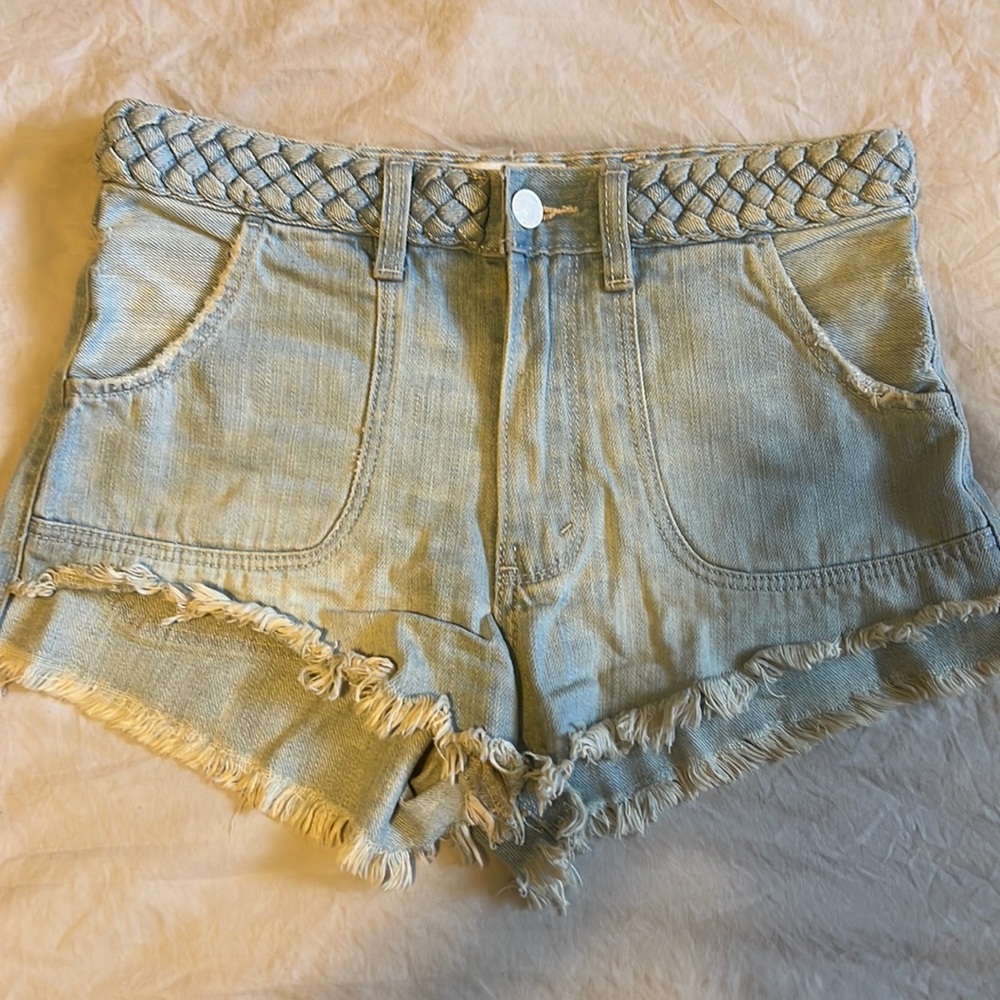Jeans Mini Shorts - Gem